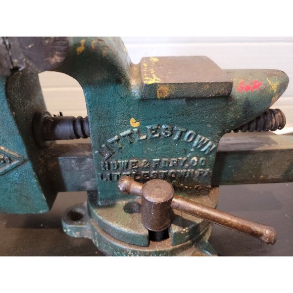 Littlestown. LITTCO | Other | Vintage Littlestown No 25 Bench Vise W 32 ...